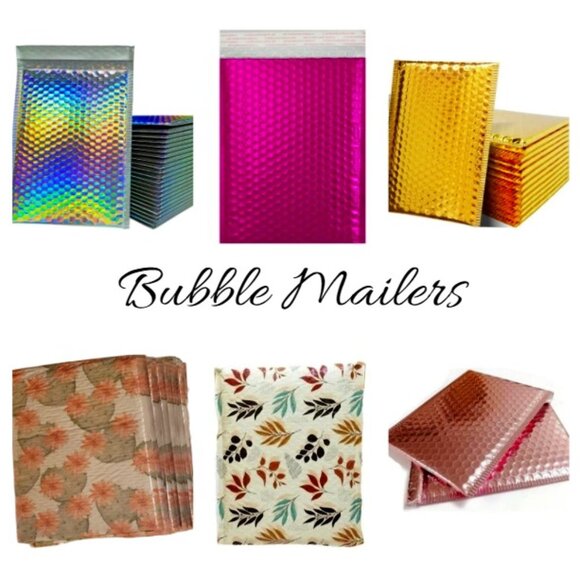 Office | Large Bubble Mailers Size 85x12 Padded Shipping Envelopes Pack ...